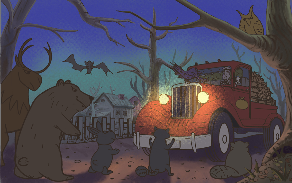 Progress for my Fall painting "Jacked" | SVSLearn Forums